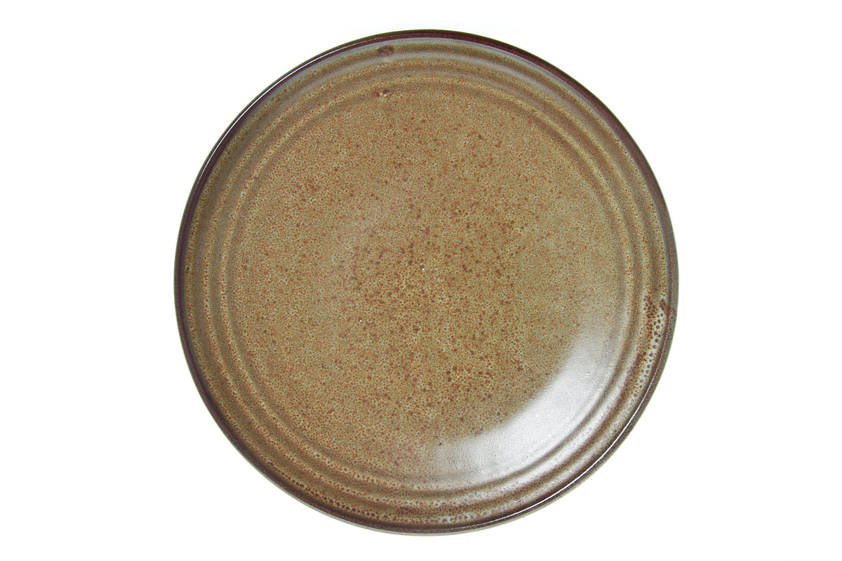 Temuka Pottery Wave Plate - Tussock